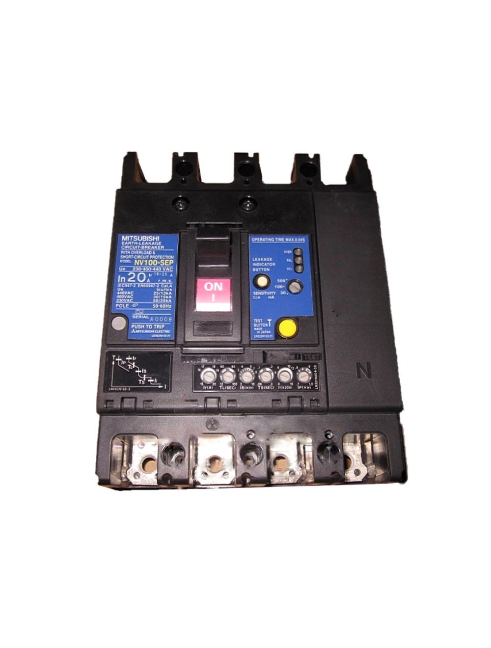 mitsubishi circuit breaker, mitsubishi low voltage circuit breaker, mitsubishi earth leakage ...